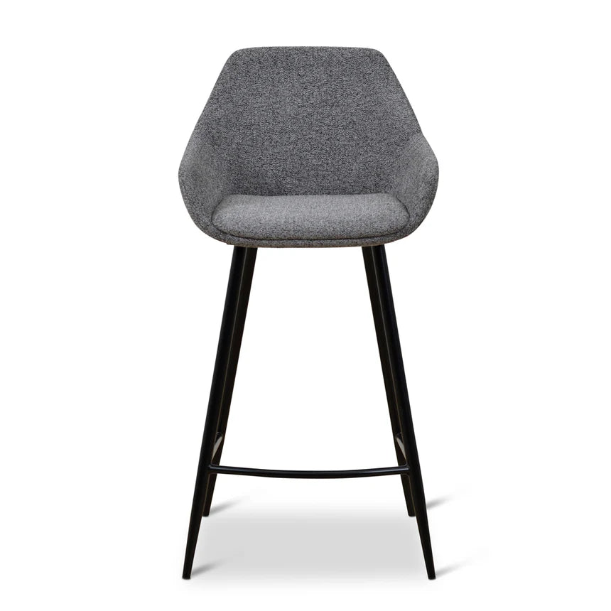 Cody Bar Stool - Charcoal- (Set of 2) — Woven Space