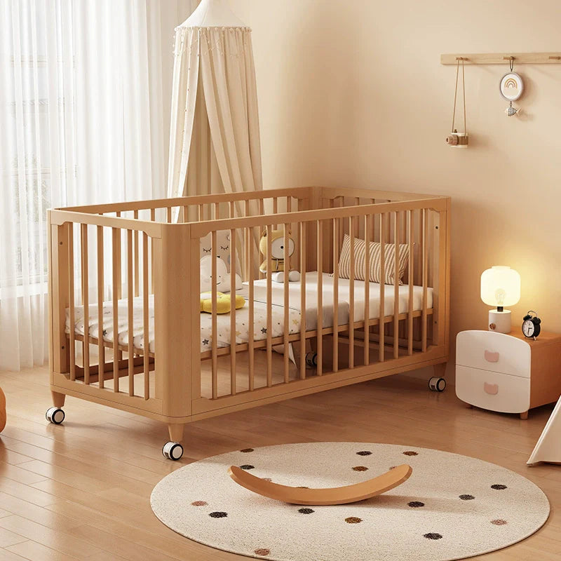 Alma Movable Wood Crib for Newborns — Woven Space