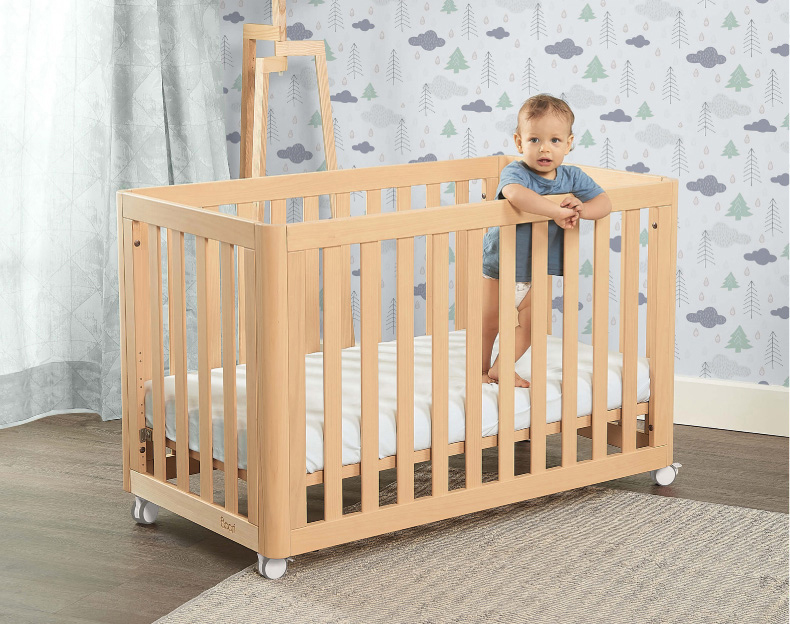 Amaury Imported Solid Wood Baby Crib — Woven Space