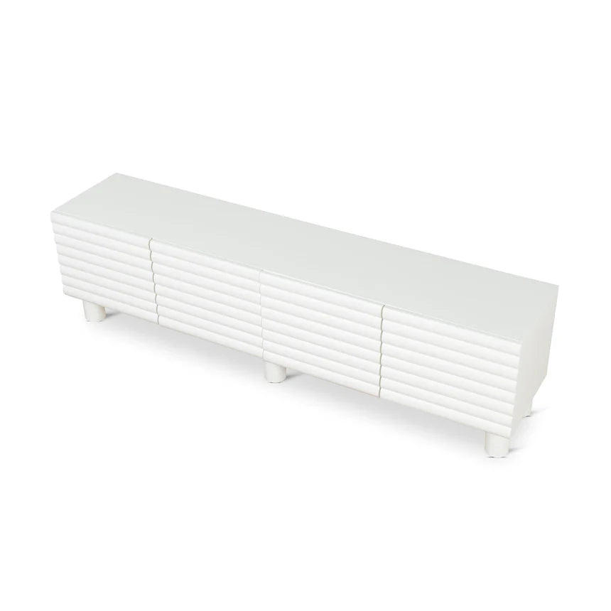 Vasuda 2m TV Entertainment Unit - White — Woven Space