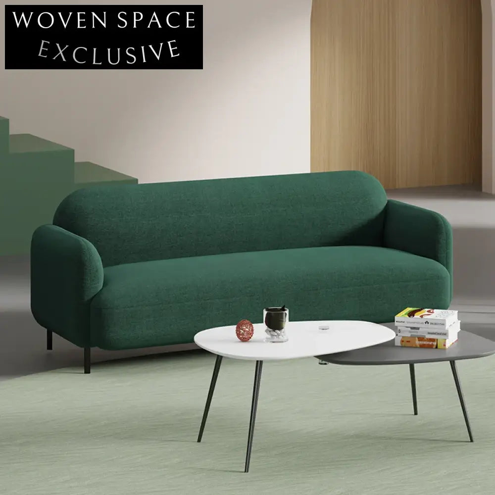 Modular Fabric Sectional Office Sofa | Commercial Lobby Seating — Woven ...