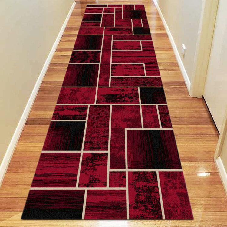 Saray Rugs Ruby Red Hallway Runner 2119 — Woven Space